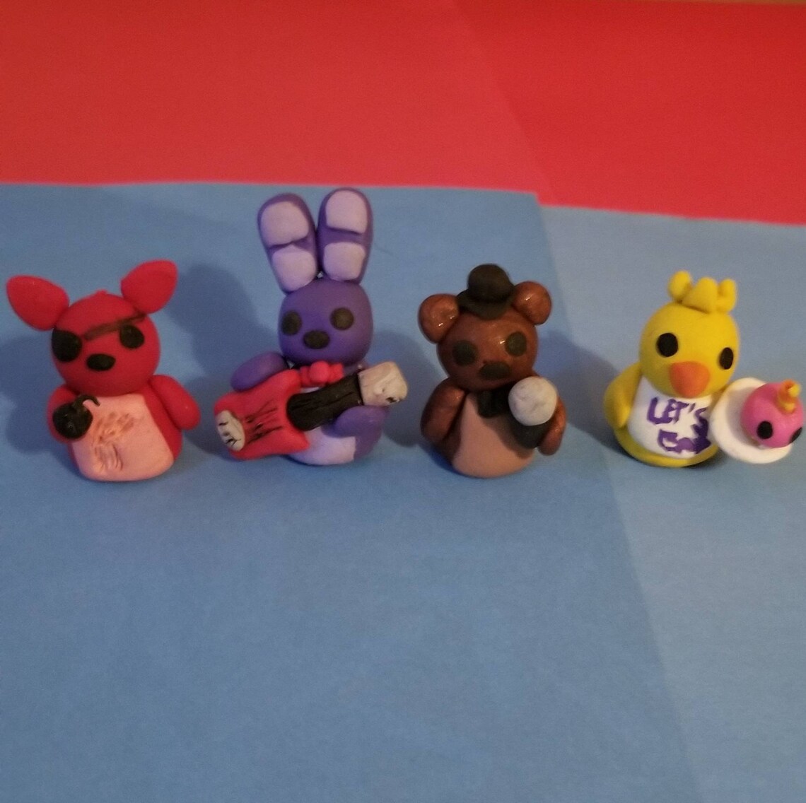Five Nights at Freddy's Mini Figurines FNAF Mini Figures | Etsy