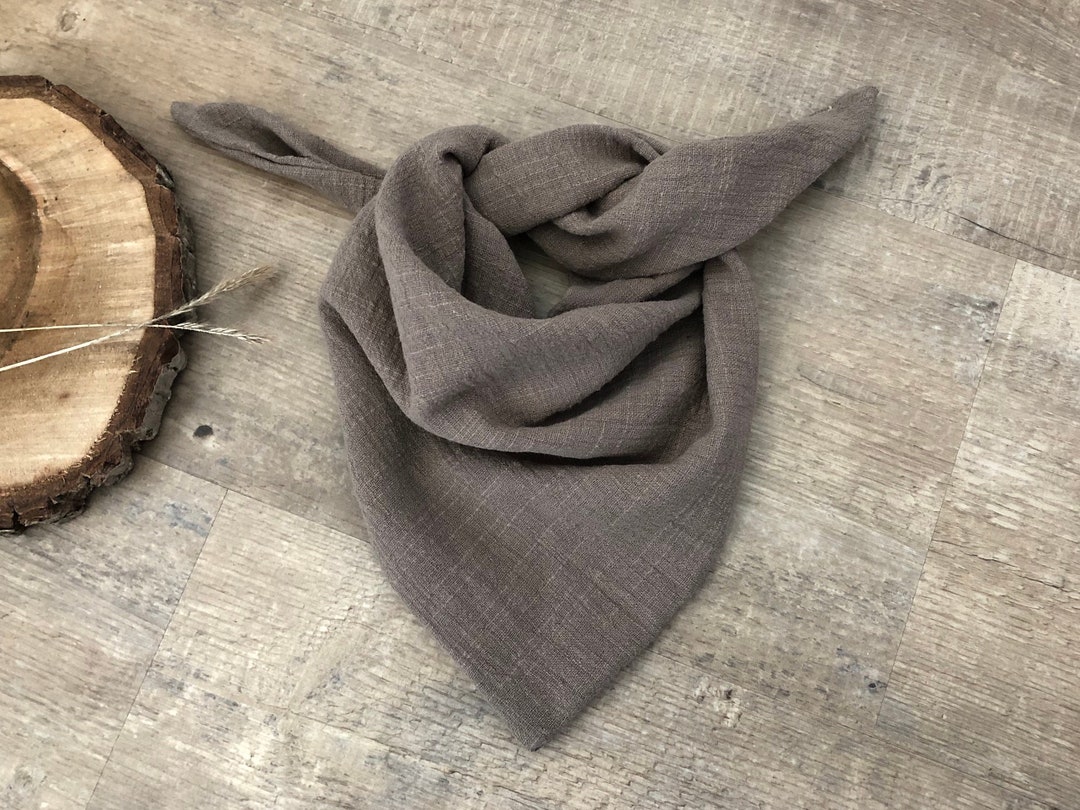 Double-layered Muslin Cloth, Triangular Muslin Cloth, Neckerchief ...