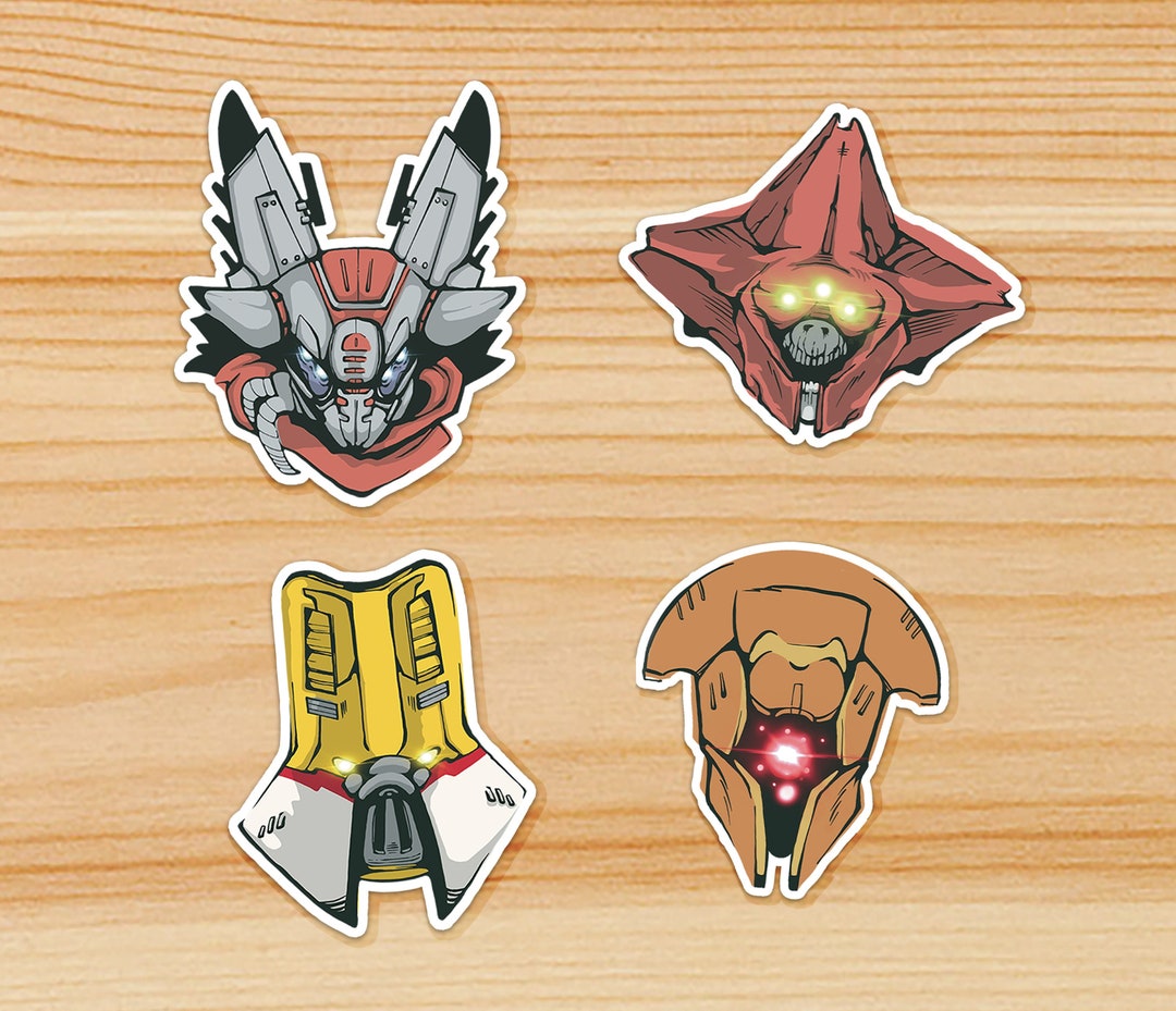 Alien Invaders Sticker Pack - Etsy