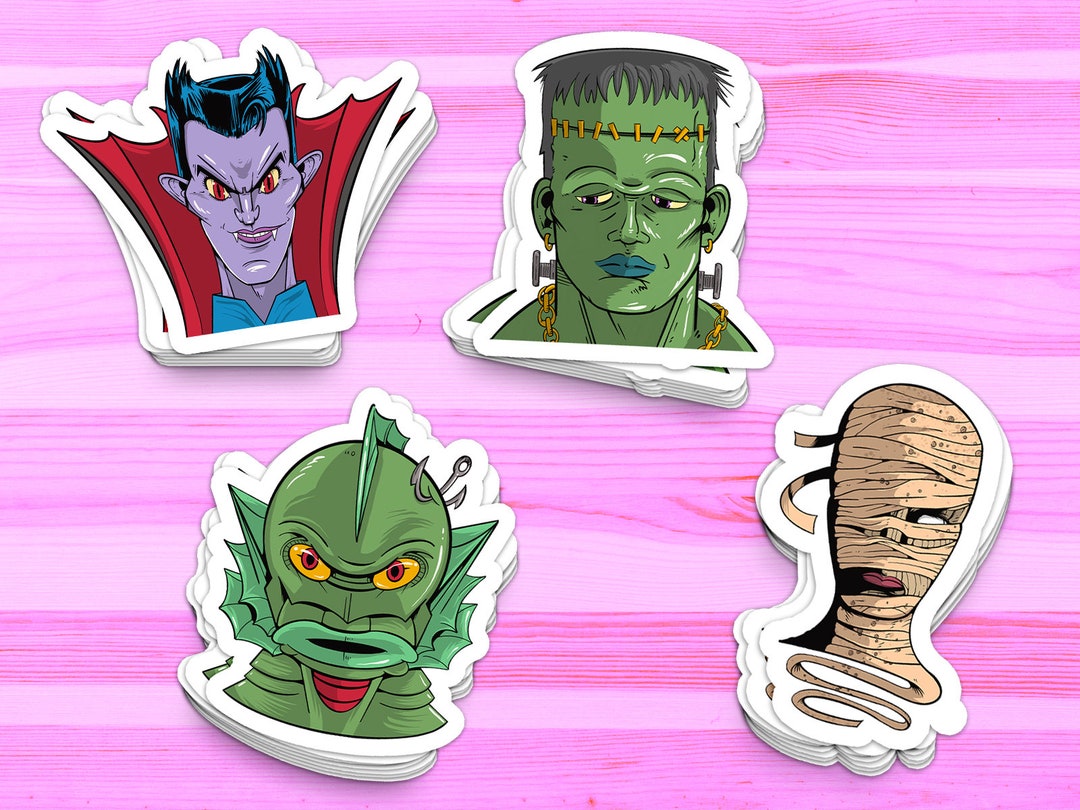 Monster Sticker Pack | Chance of Receiving *chase/noire" Variants With ...