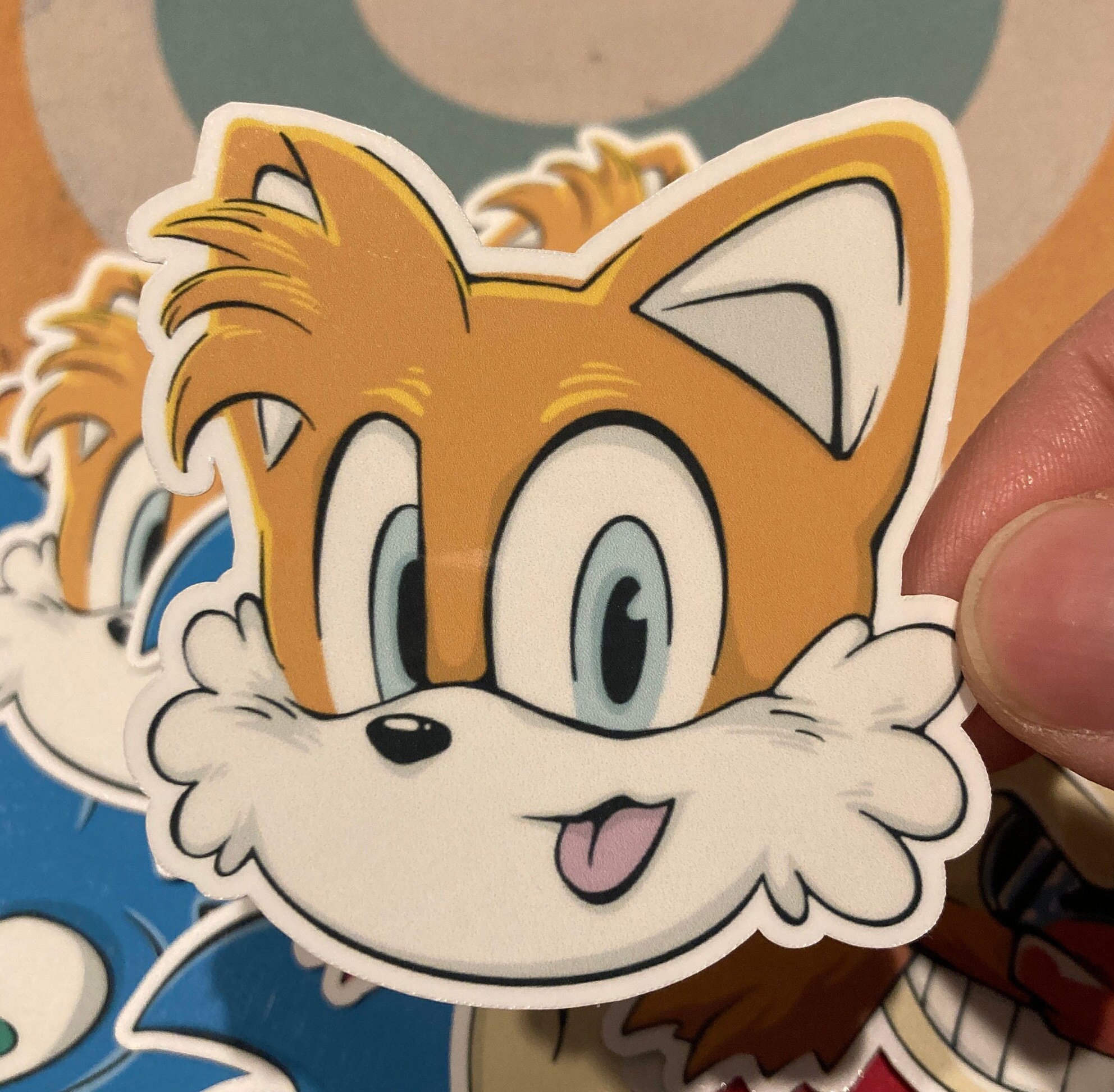 Blue Blur Sticker Pack - Etsy