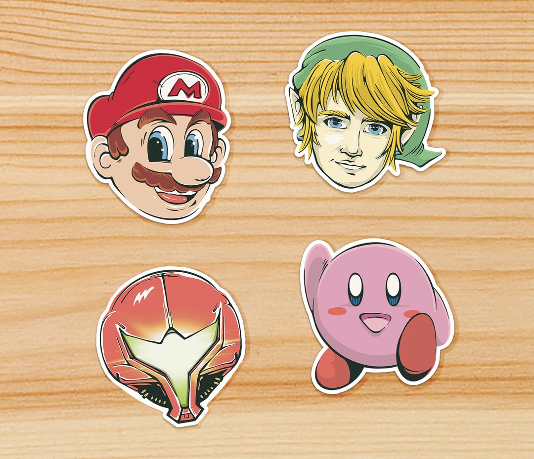 Gaming Mascots Sticker Pack (series 1) - Etsy