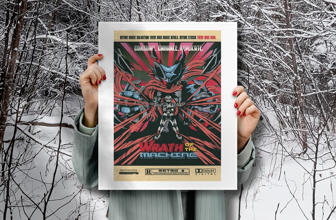 Machine God Movie Poster 11" X 17" - Etsy