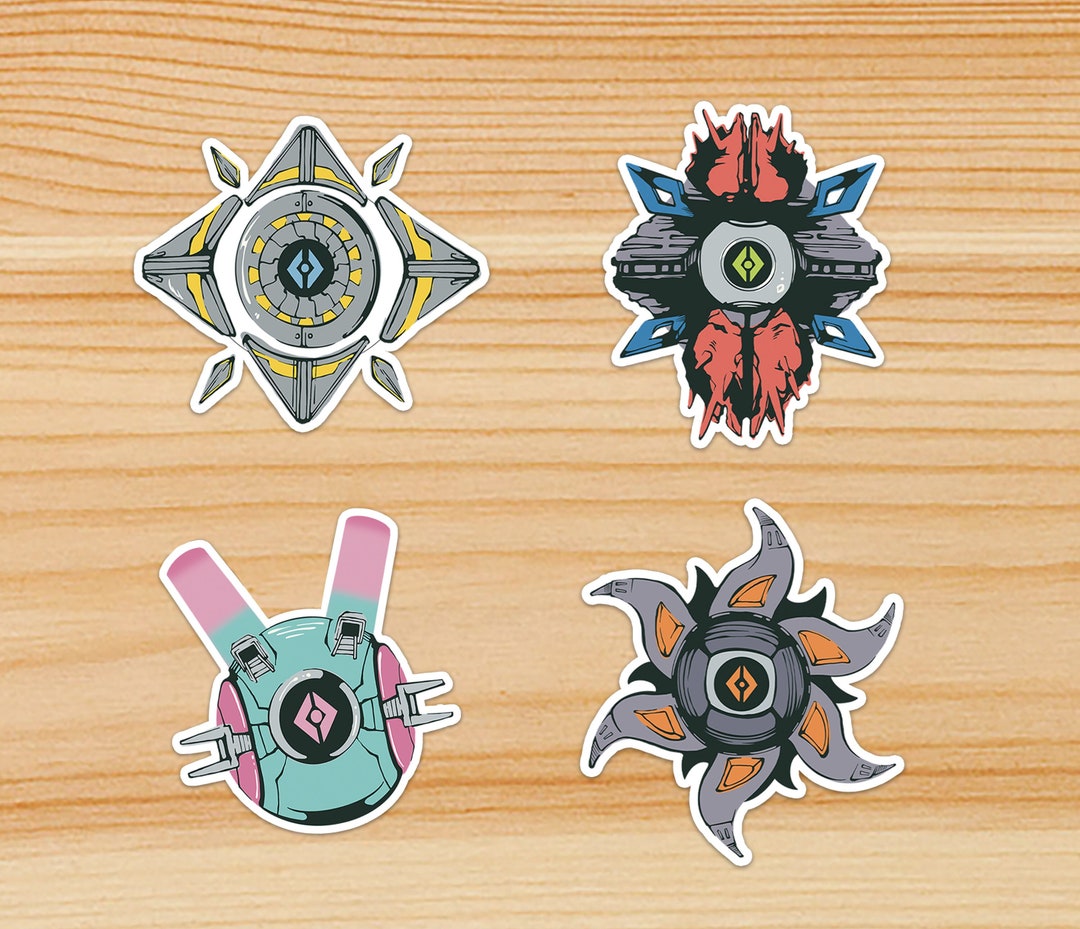 Paranormal Shell Sticker Pack (series 1) - Etsy