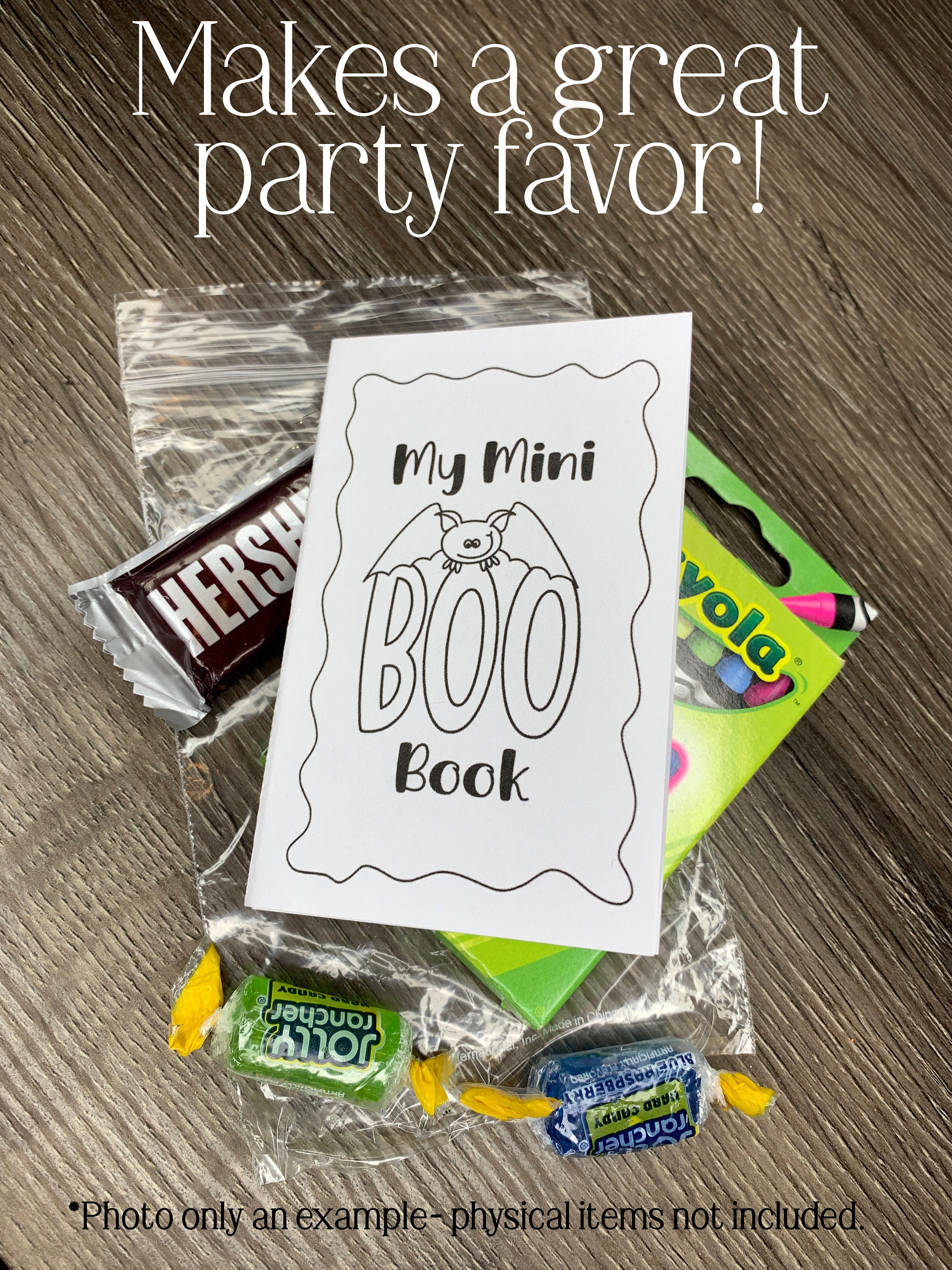 Halloween Mini Coloring Book | Printable Coloring Book - Etsy