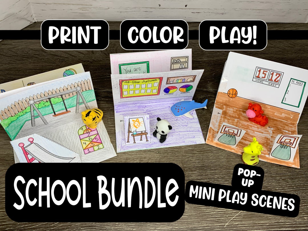 Miniature Printable Printable Dollhouse Paper Dollhouse Printable Play ...