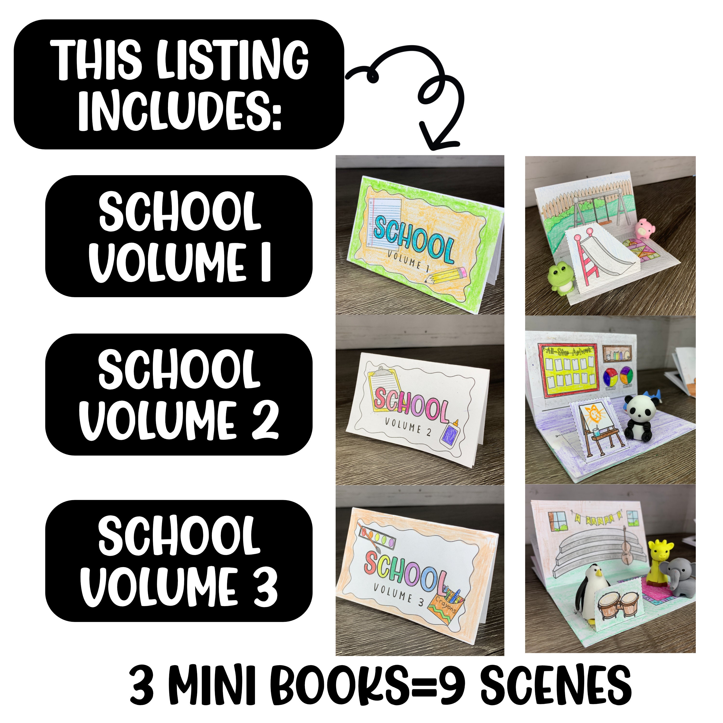 Miniature Printable | Printable Dollhouse | Paper Dollhouse | Printable ...