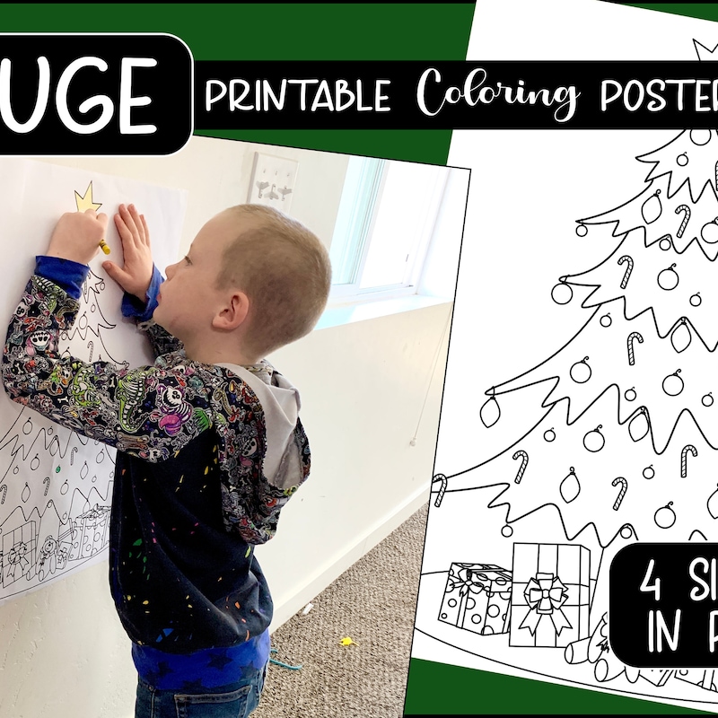 Coloring Poster Printable - Etsy
