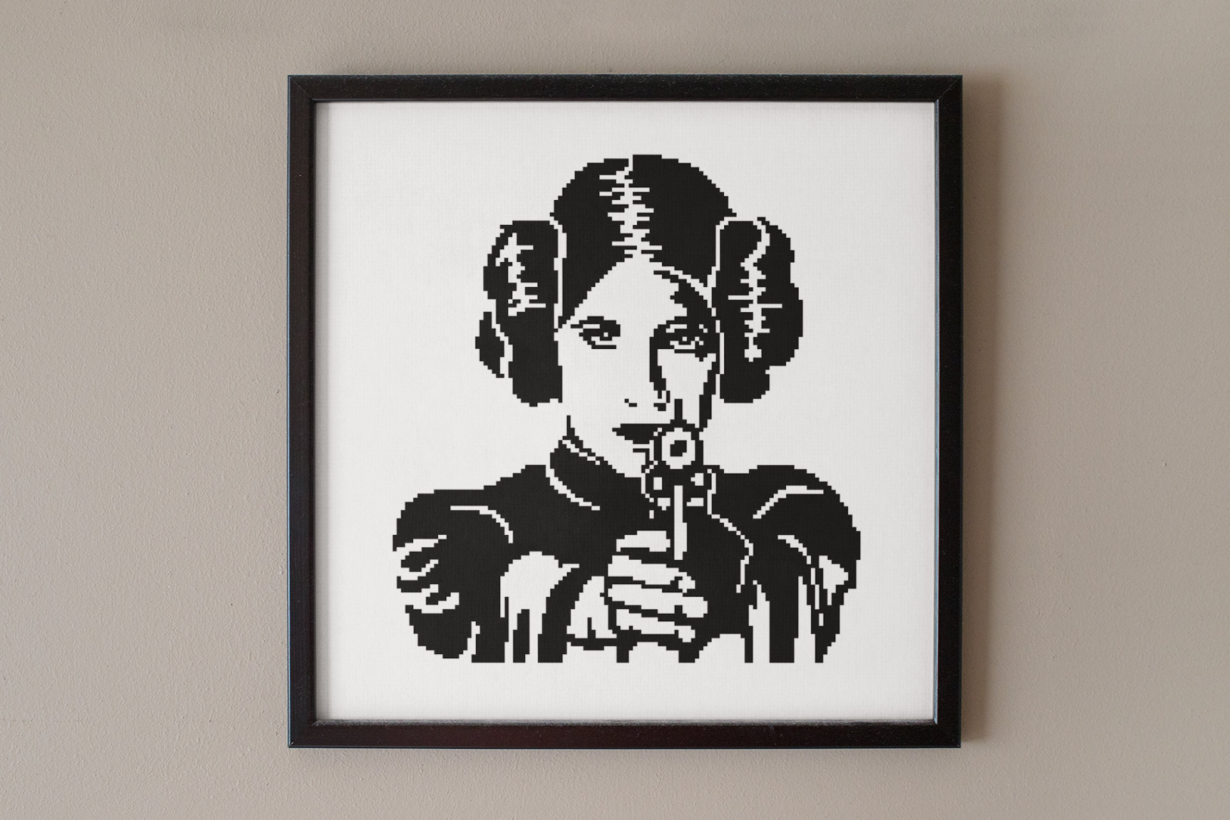 Princess Leia Stencil