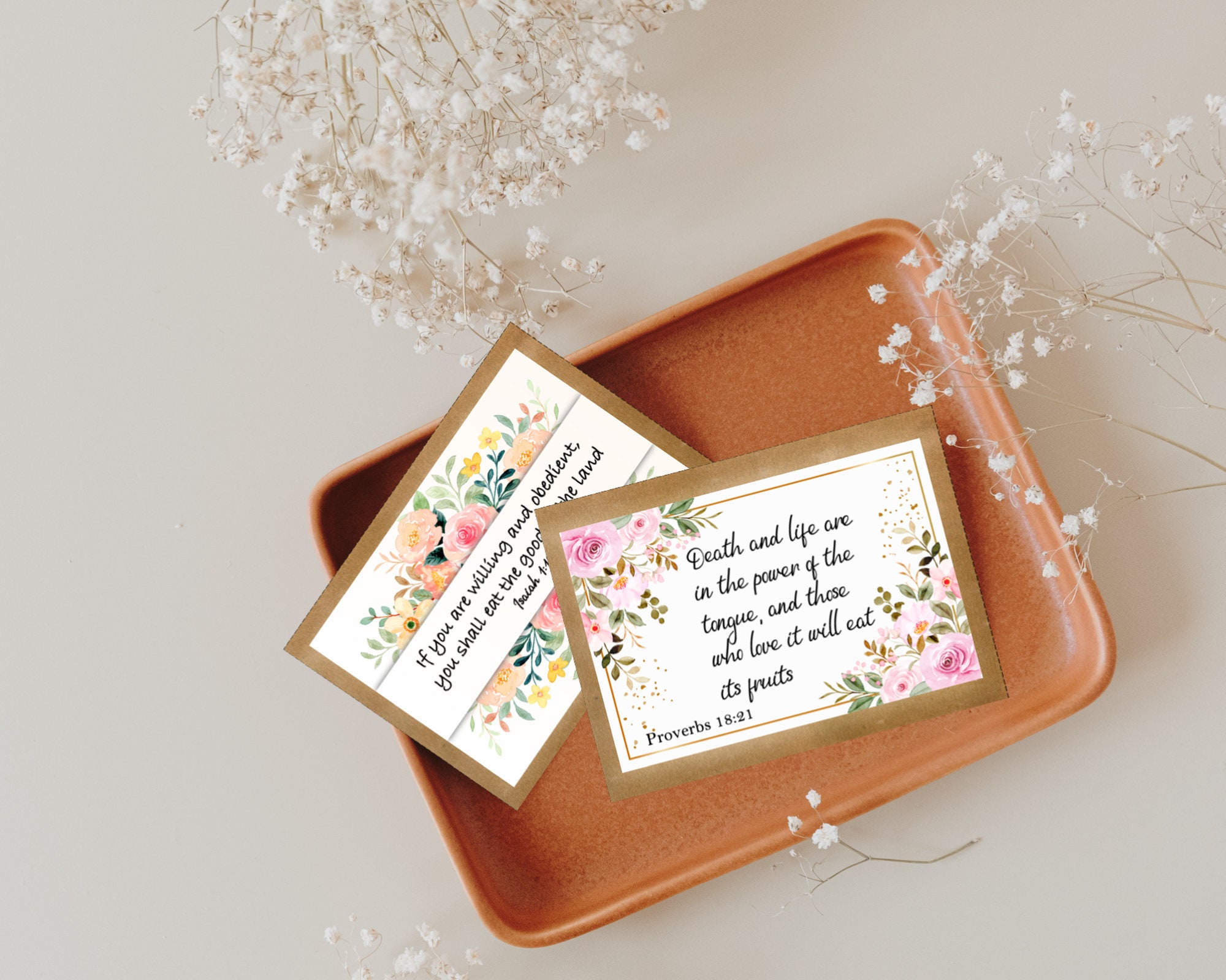 36 Printable Scripture Cards | Bible Verse Memory Cards | Scripture ...