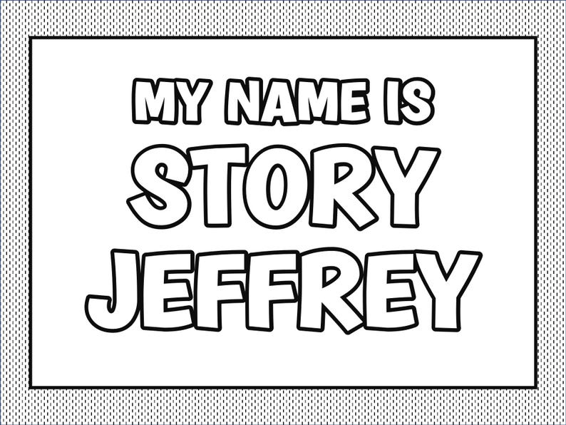 Personalized Name Tracing Worksheet Packet – Custom Handwriting ...