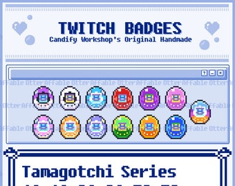 Limited Sale 30pcs Pixel Art 3 Sizes Subscription Badges for Twitch ...