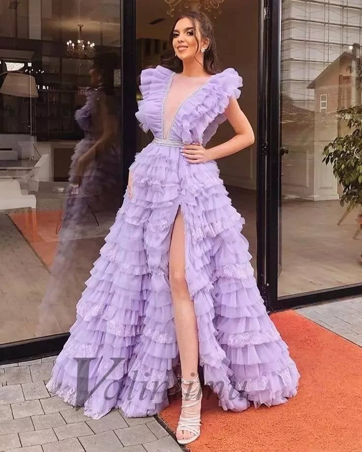 Plum Dress Red Carpet