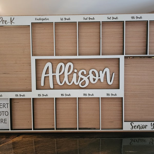 School Picture Frame - Etsy