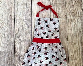 Minnie Mouse Apron | Etsy