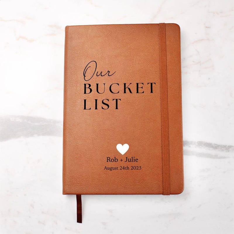 Bucket List Wedding - Etsy
