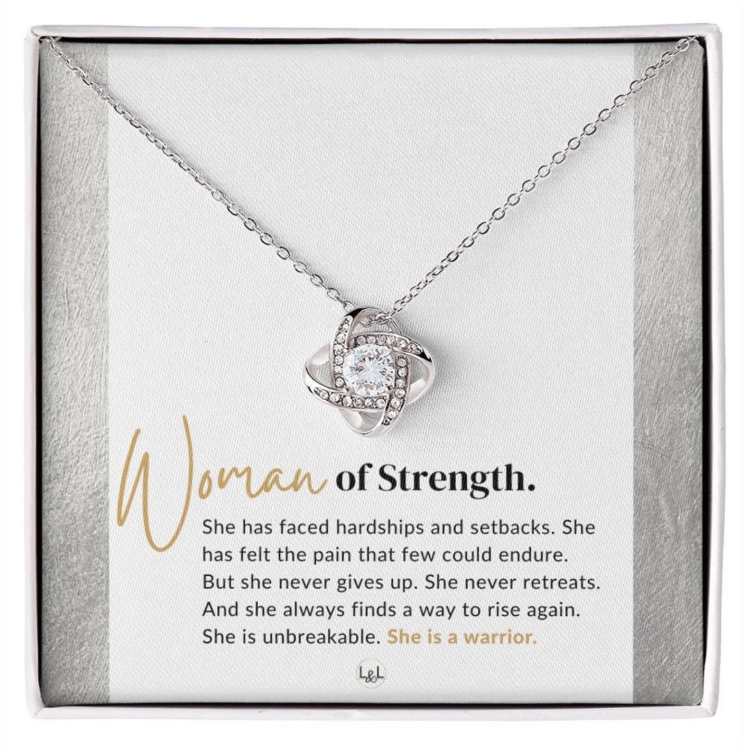 Woman of Strength New Beginnings Empowering Motivational - Etsy