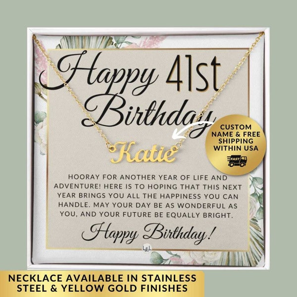 41 Birthday Daughter - Etsy