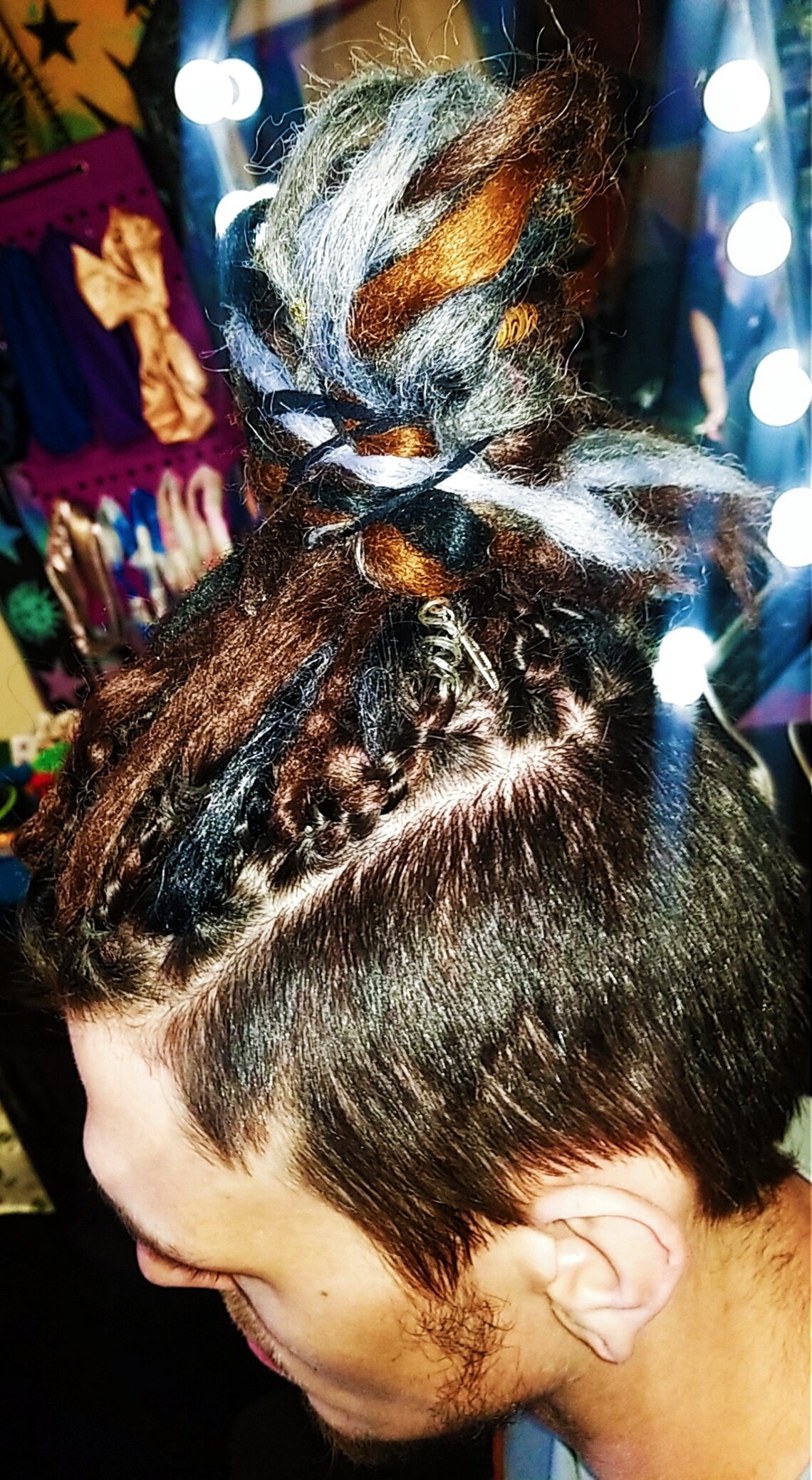 Mohawk Synthetic Dread Extensions 22" - Etsy