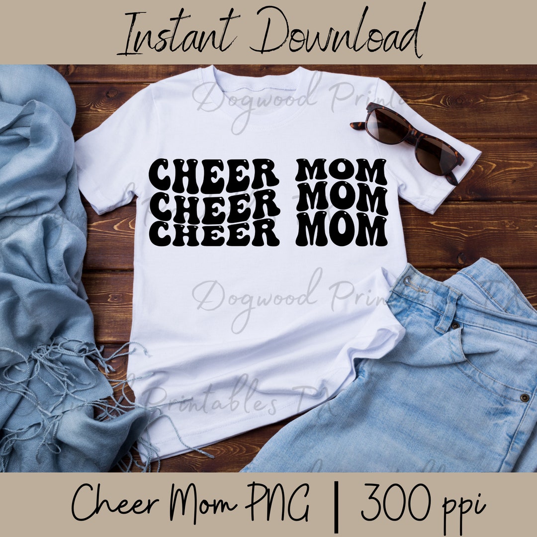 Cheer Mom Design: PNG SVG Files (digital Download) - Etsy