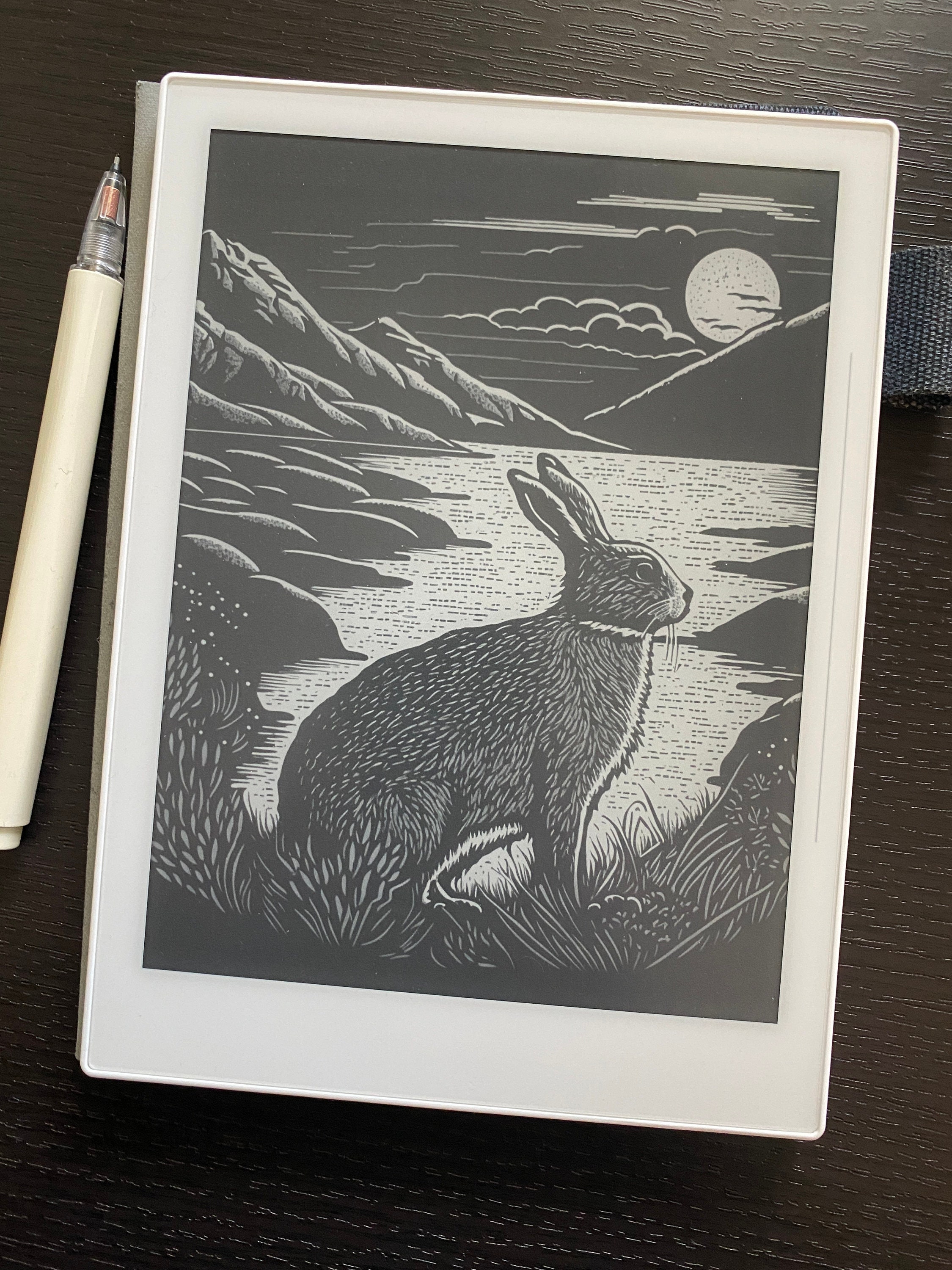 Screensavers / Notebook Covers for Supernote, Boox Note, Etc. - Winter ...