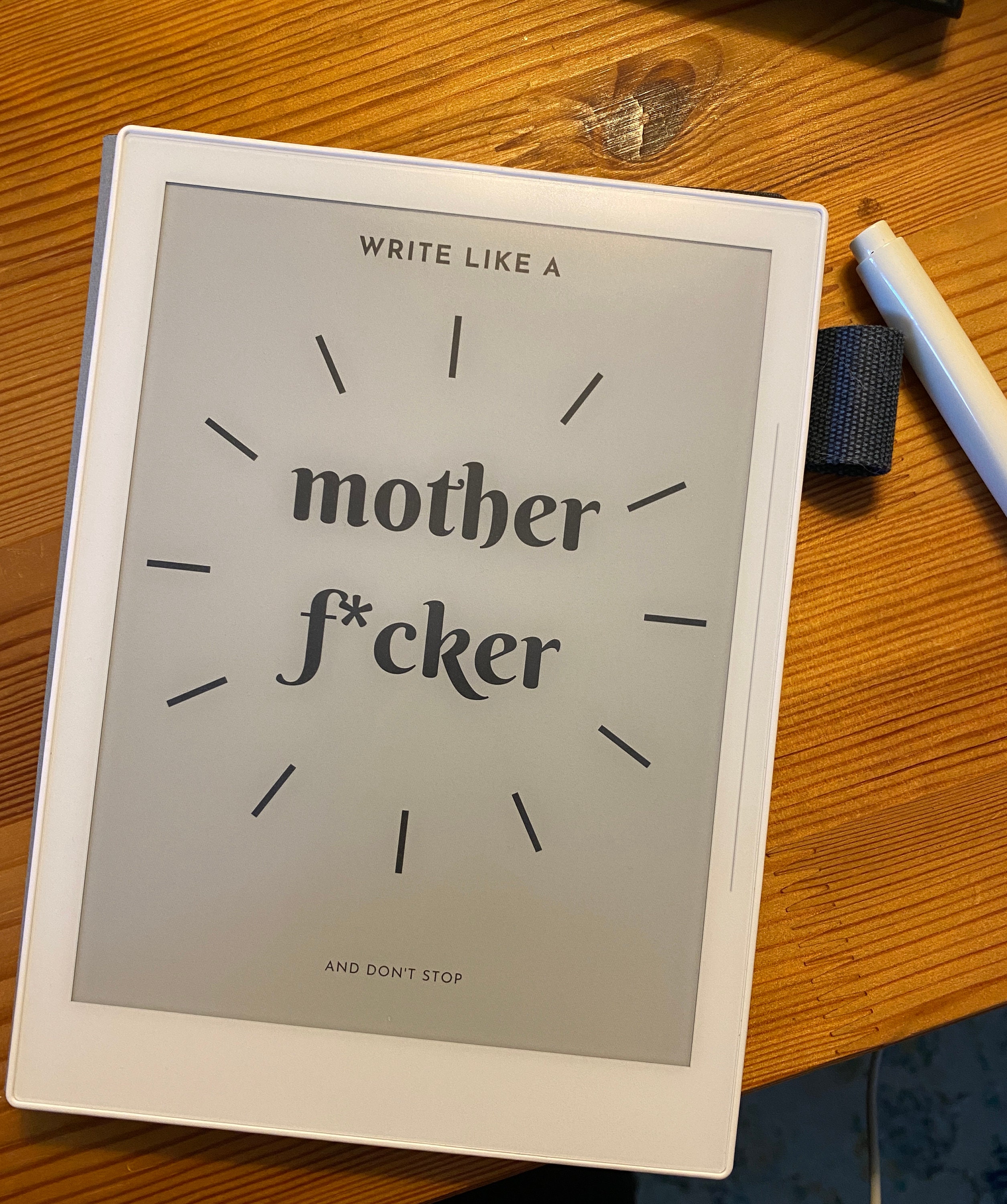 Screensavers / Notebook Covers for Supernote - Eink Tablets - Text ...