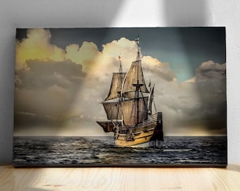 Mayflower Ship Print - Etsy