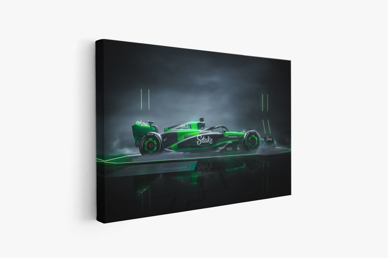 Kick Sauber C44, F1 Poster, Season 2024, Paper or Canvas Print, F1 Wall ...