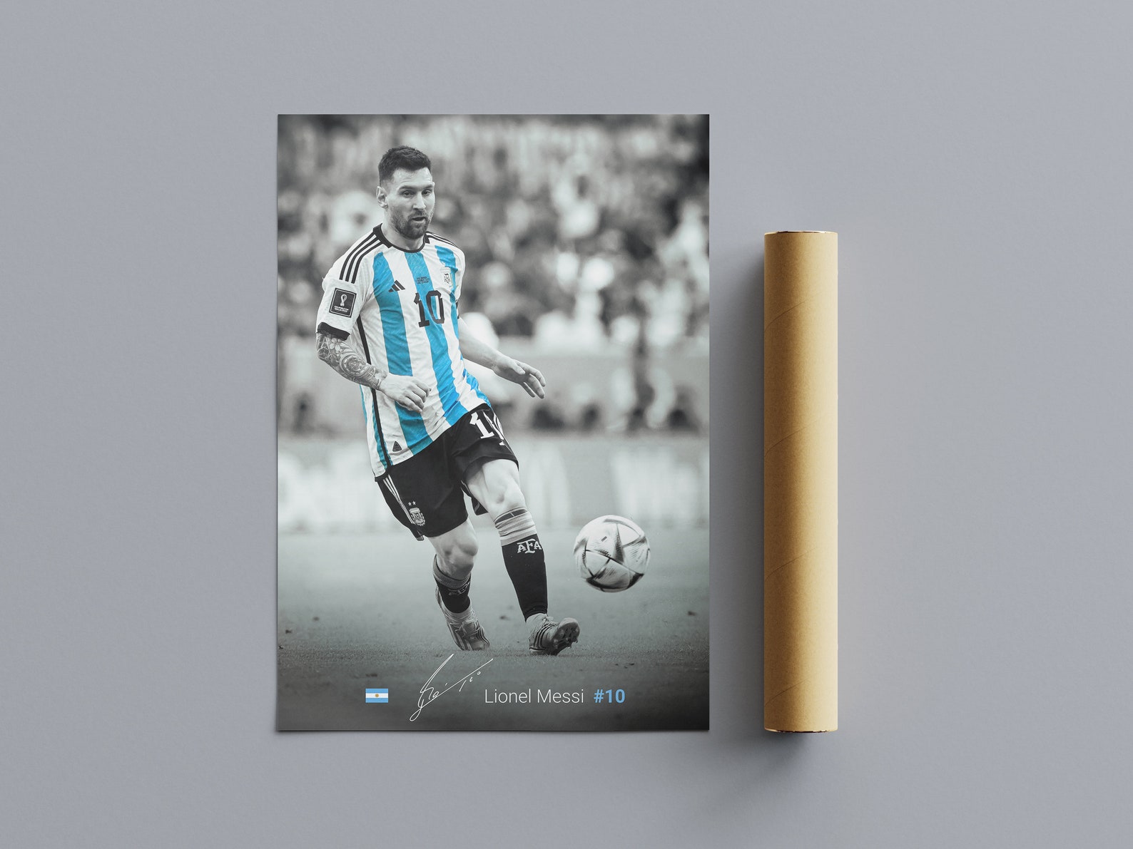 Lionel Messi Poster Leo Messi GOAT Canvas Argentina - Etsy