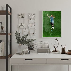 Messi Poster, Signature, World Cup 2022, Leo, Lionel Messi, GOAT ...
