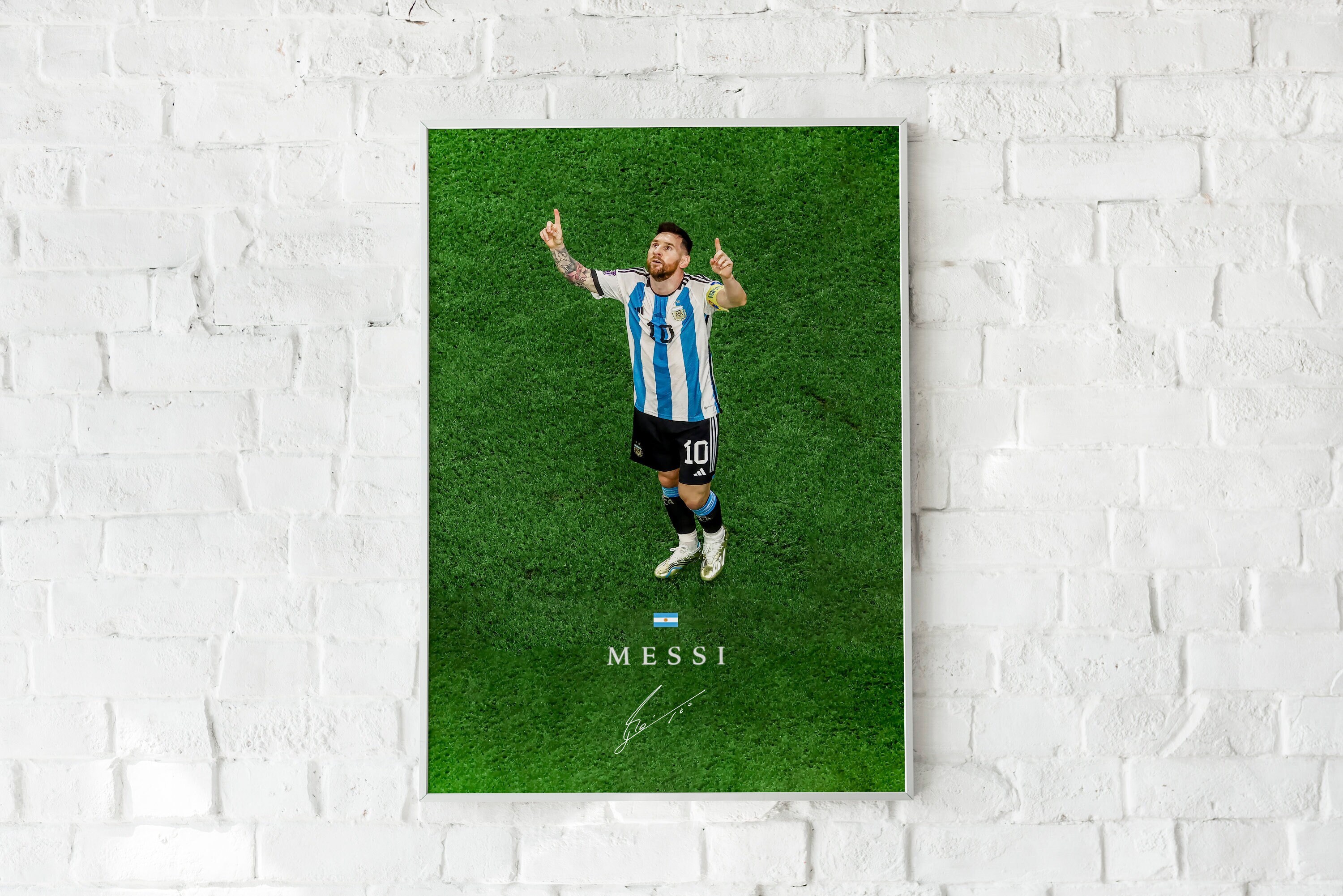 Messi Poster, Signature, World Cup 2022, Leo, Lionel Messi, GOAT ...
