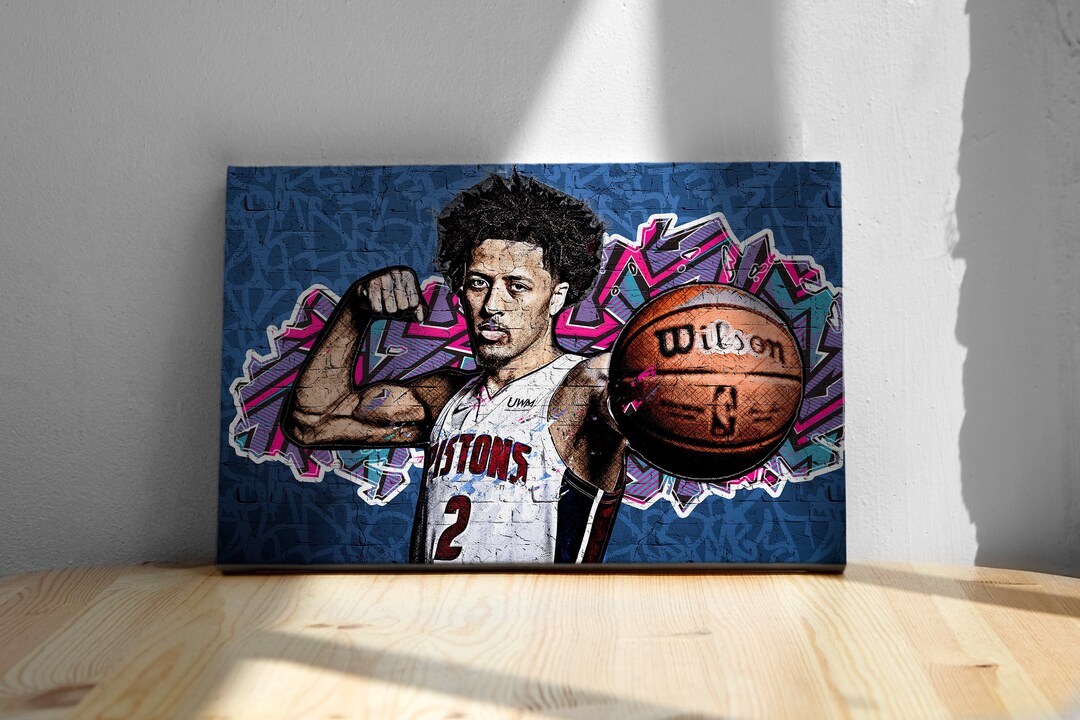 Cade Cunningham Graffiti Style Wall Art Canvas or Poster - Etsy