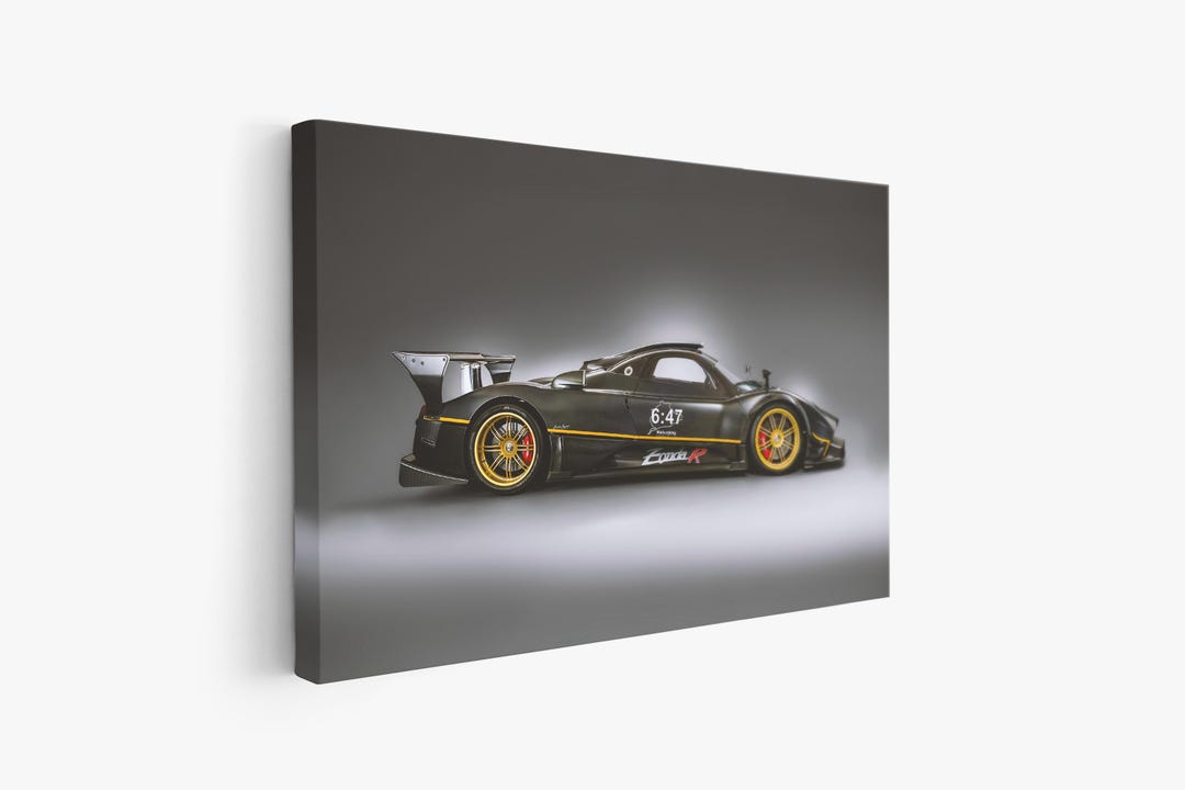 Pagani Zonda R Wall Art, Canvas or Poster or Digital File, Home Decor ...