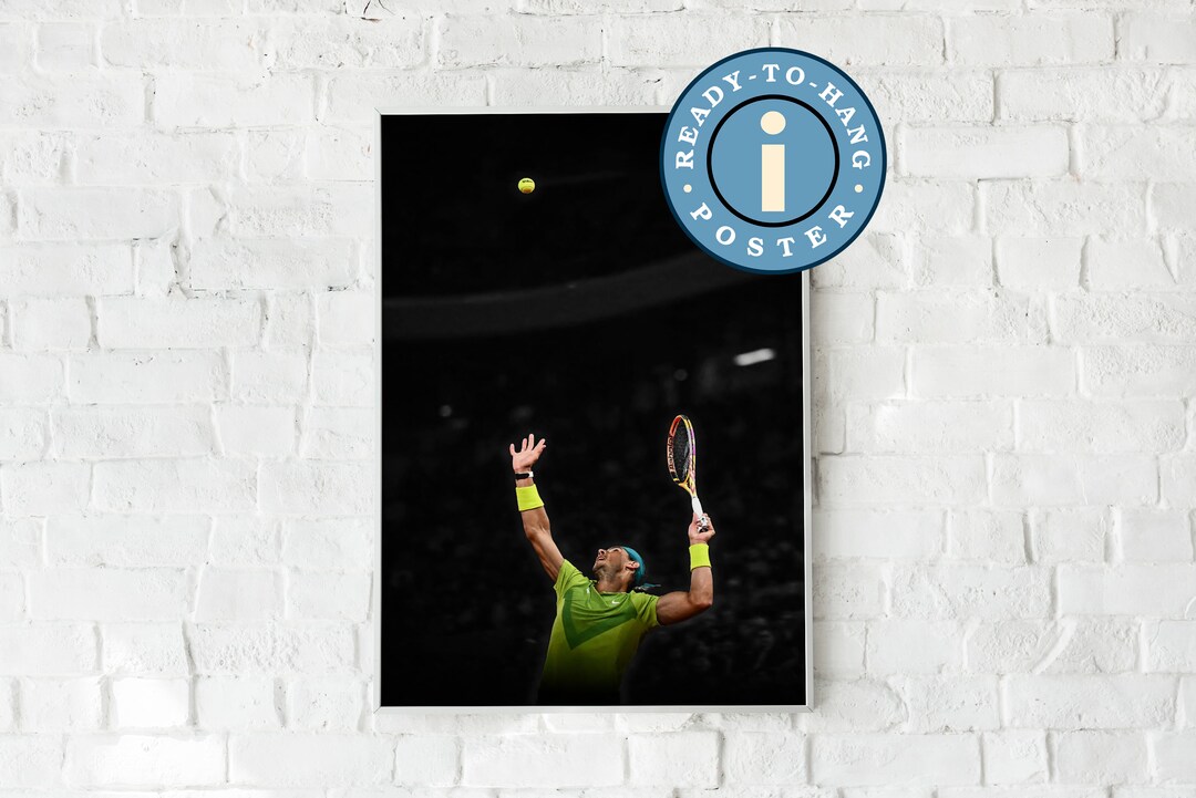Rafael Nadal Print, Framed Poster, King Rafa, French Open - Roland ...