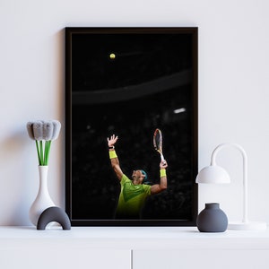 Rafael Nadal Print, Framed Poster, King Rafa, French Open - Roland ...