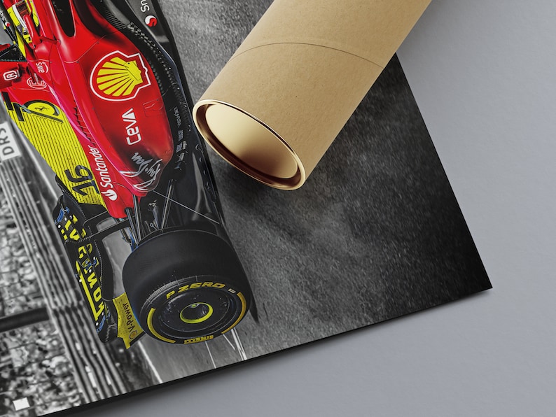 Ferrari Scuderia F1-75 Season 2022 Charles Leclerc Poster - Etsy