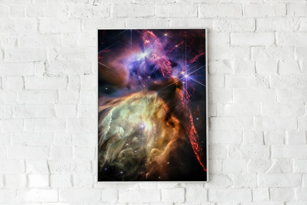 Rho Ophiuchi Nebula Print, Poster or Canvas: James Webb Telescope Space ...
