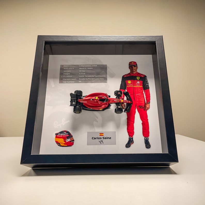 F1 Frame F1 3D Wall Art Ready to Hang Framed Formula 1 - Etsy
