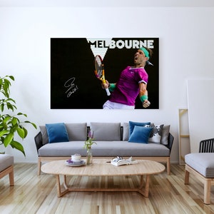 Rafael Nadal Poster King Rafa Australian Open Tennis - Etsy