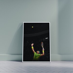 Rafael Nadal Print, Framed Poster, King Rafa, French Open - Roland ...