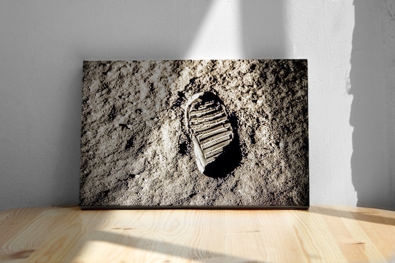 Neil Armstrong Apollo Xi Footprint