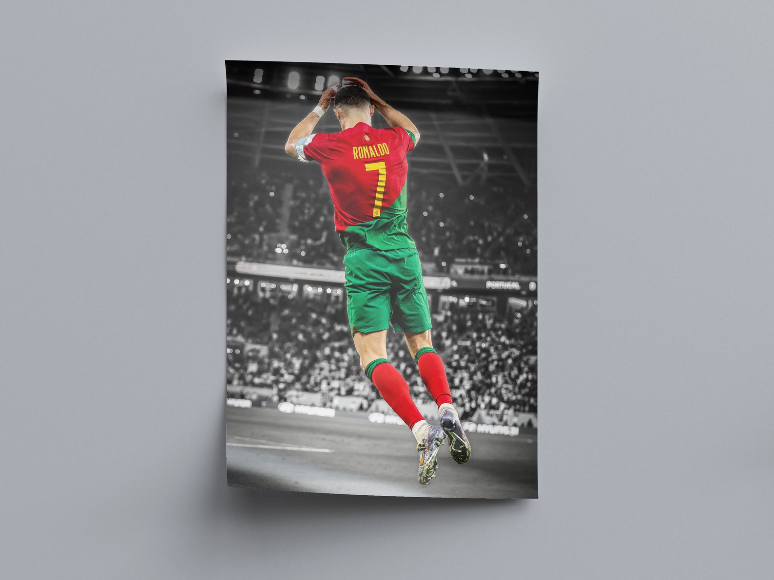 Cristiano Ronaldo Portugal Football Poster or Canvas Soccer - Etsy