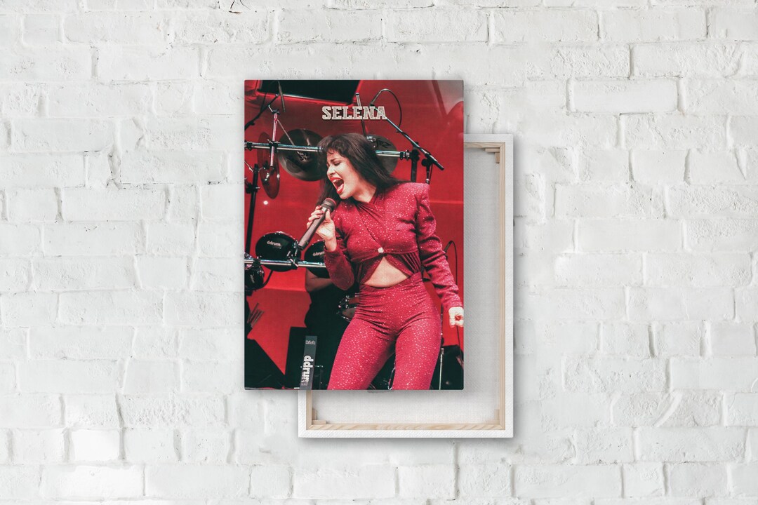 Selena, Canvas, Wall Art, Wall Decor - Etsy