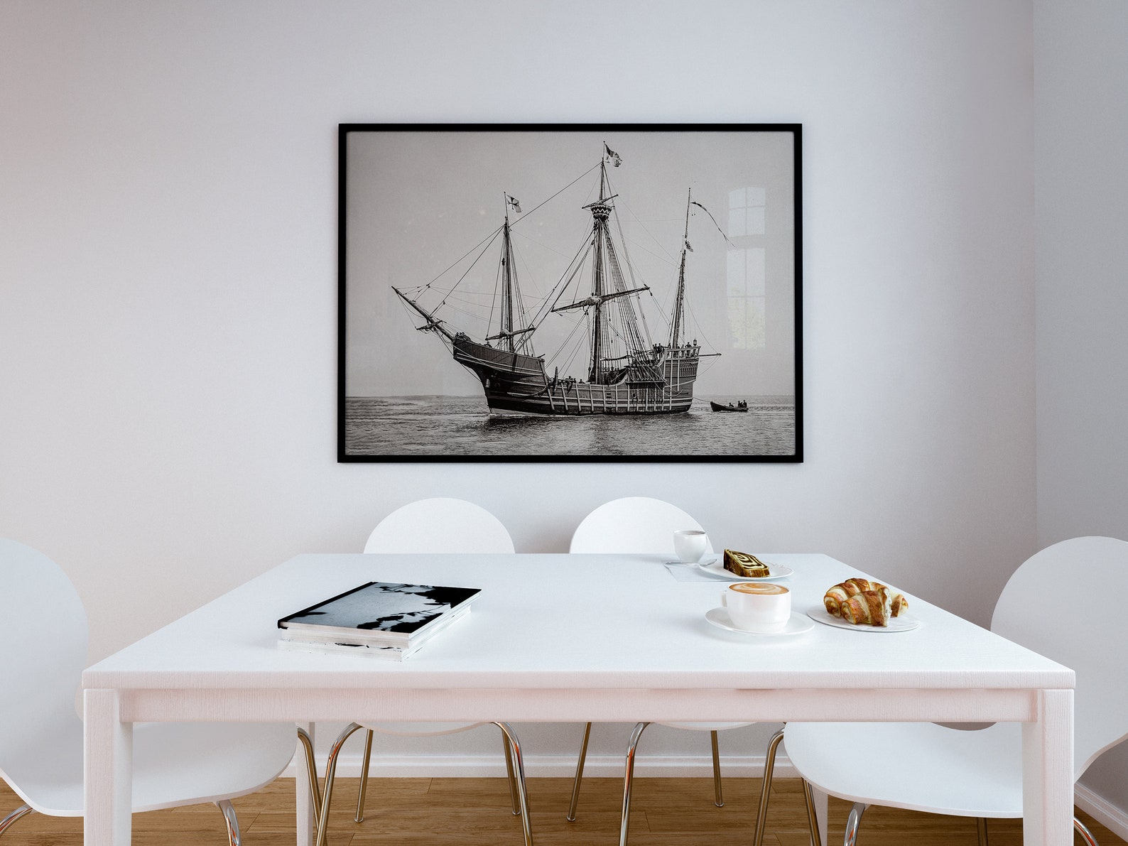 La Santa María La Gallega Christopher Columbus Poster - Etsy