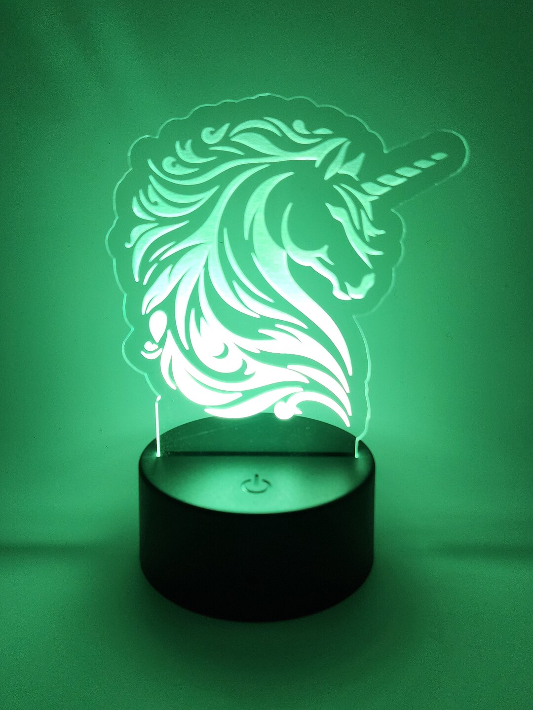 Unicorn LED Light, Unicorn Room Decor, Unicorn Birthday Gift, Acrylic ...