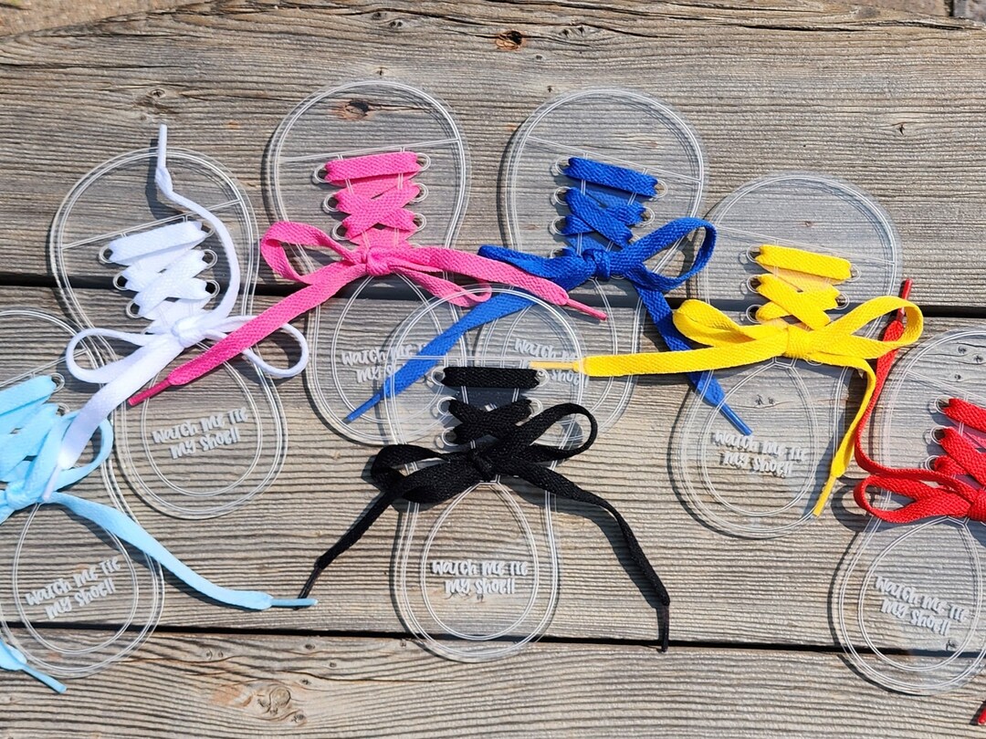 Learn to Tie Shoes Activity, Shoe Tying Practice, Shoe for Learning, I ...