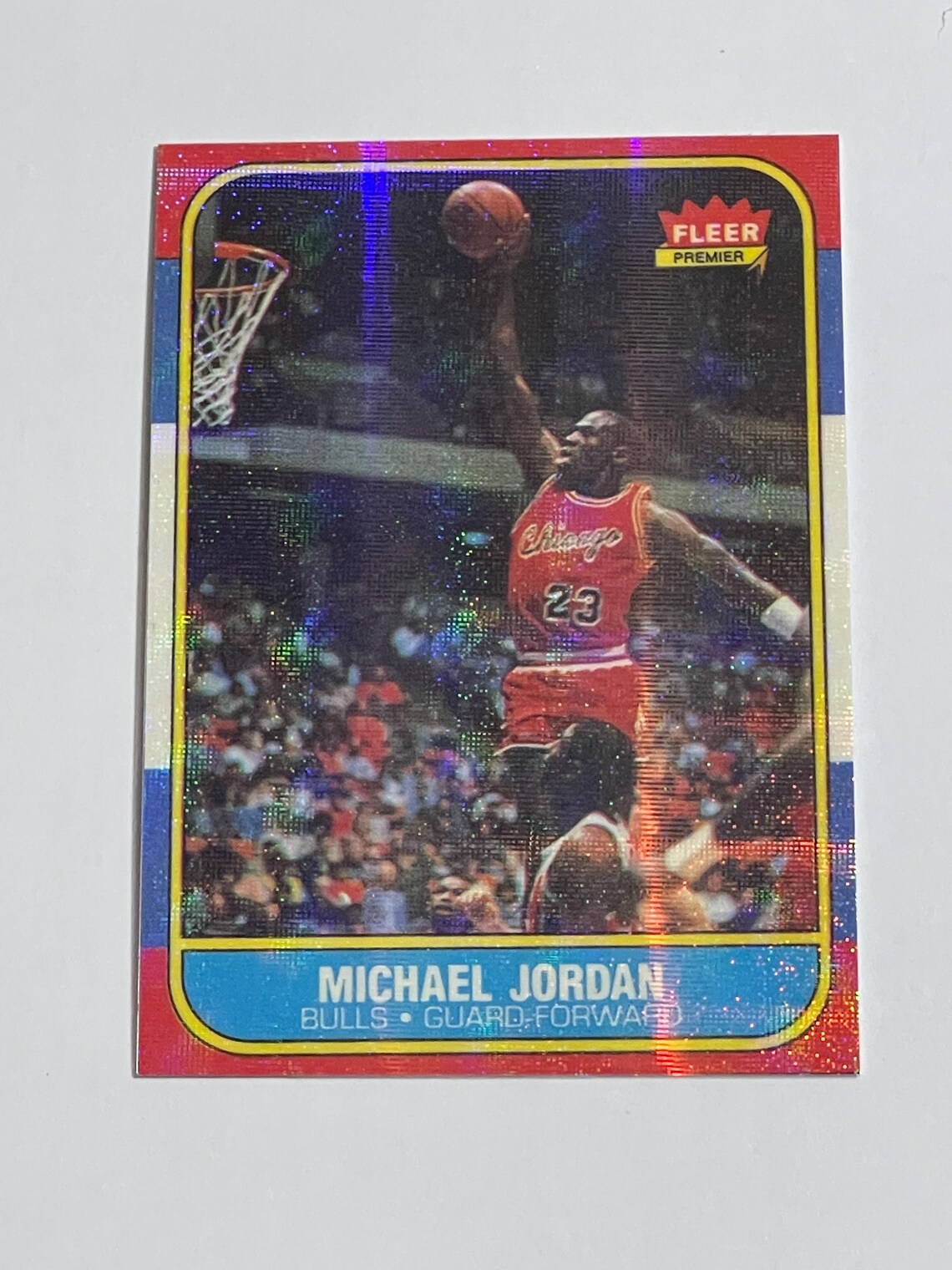 Michael Jordan Rookie Beckett Magazine REPRINT 1986-87 Fleer ATOMIC ...