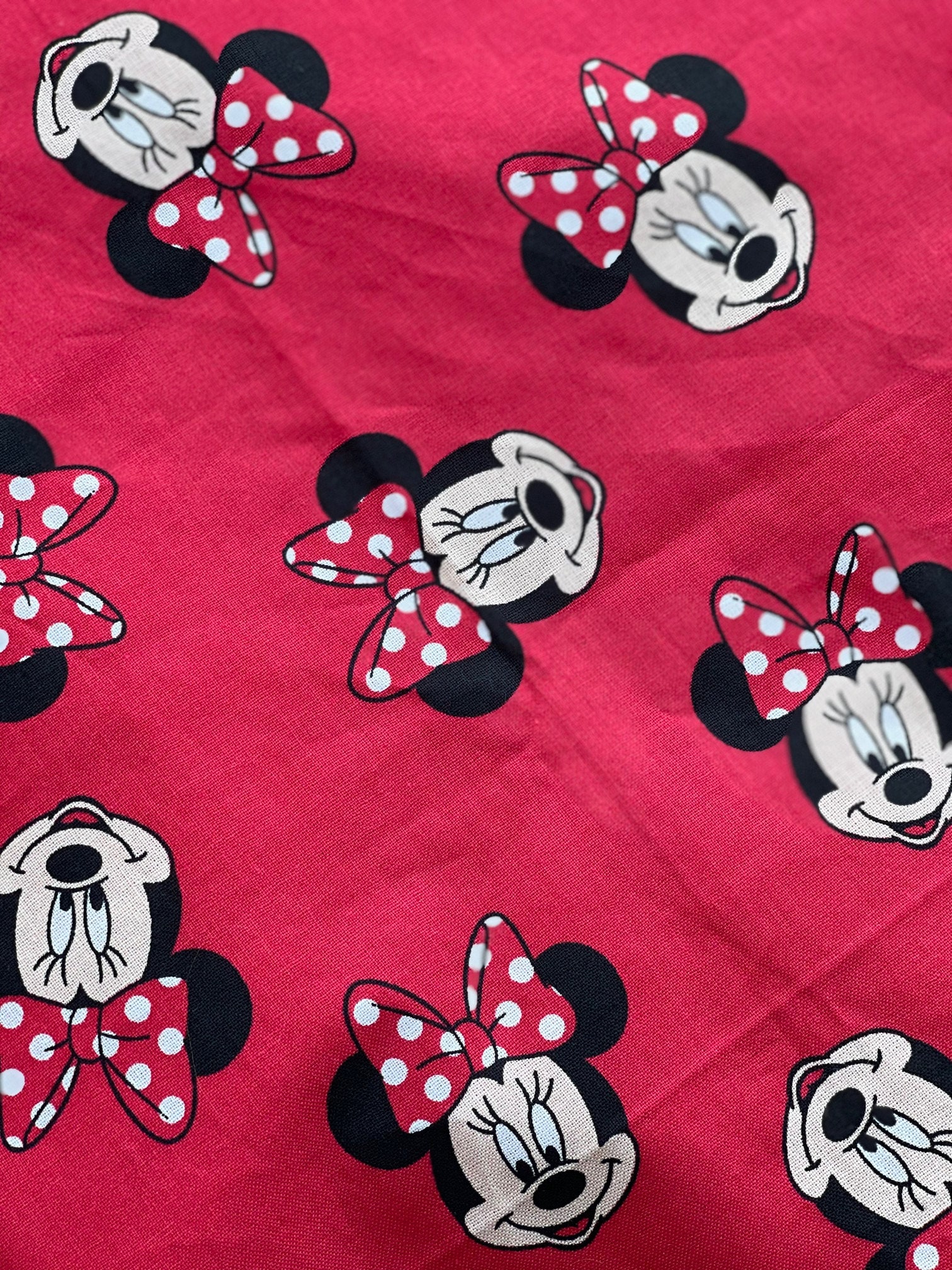 Minnie Mouse Child and Doll Matching Sleep Bonnets - Etsy