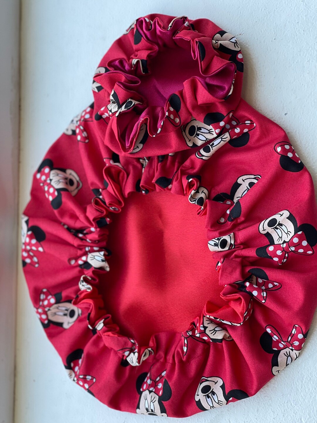 Minnie Mouse Child and Doll Matching Sleep Bonnets - Etsy