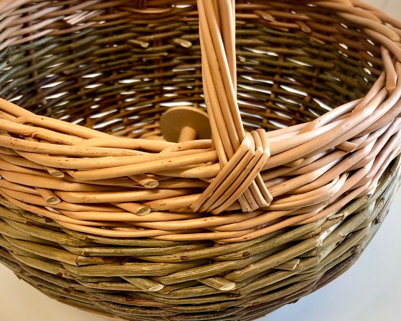 Round Foraging Basket - Etsy